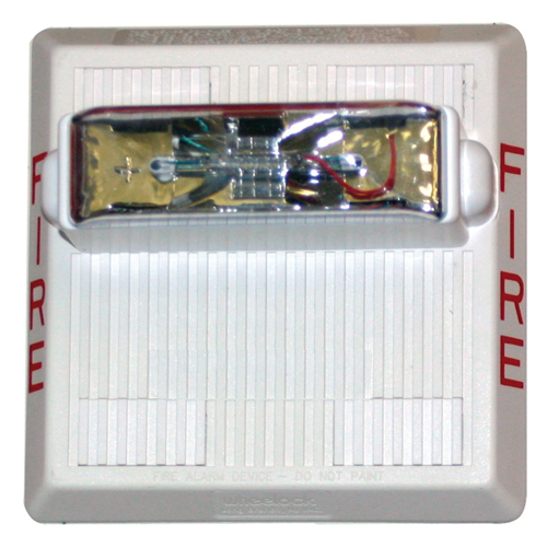 Notification Appliances and Accessories, Wheelock, HS4‑241575W‑FW