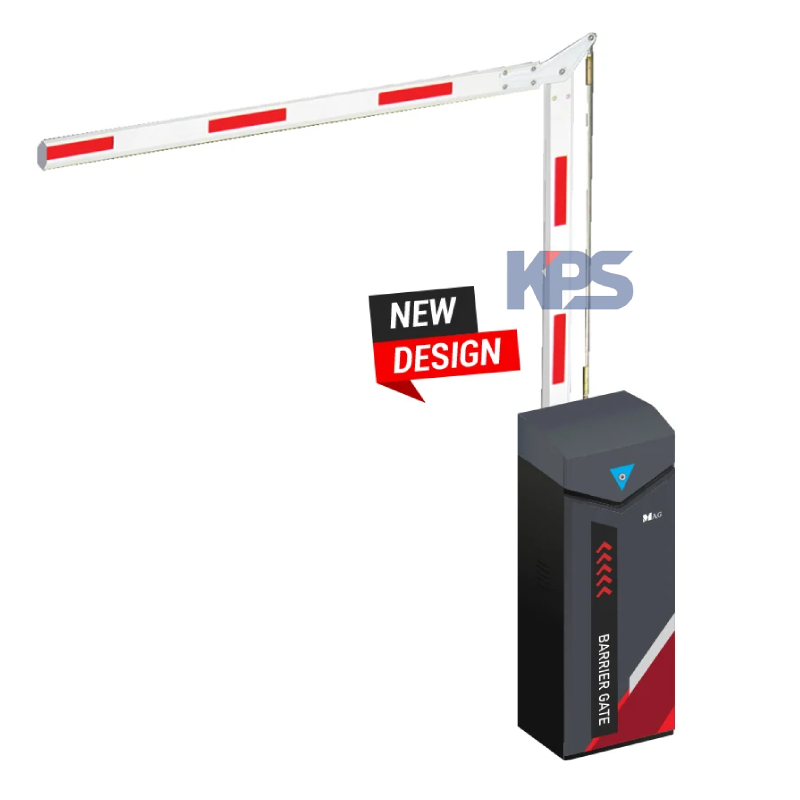 Barrier BG657_90 tay gập 90° cho tầng hầm, bãi xe