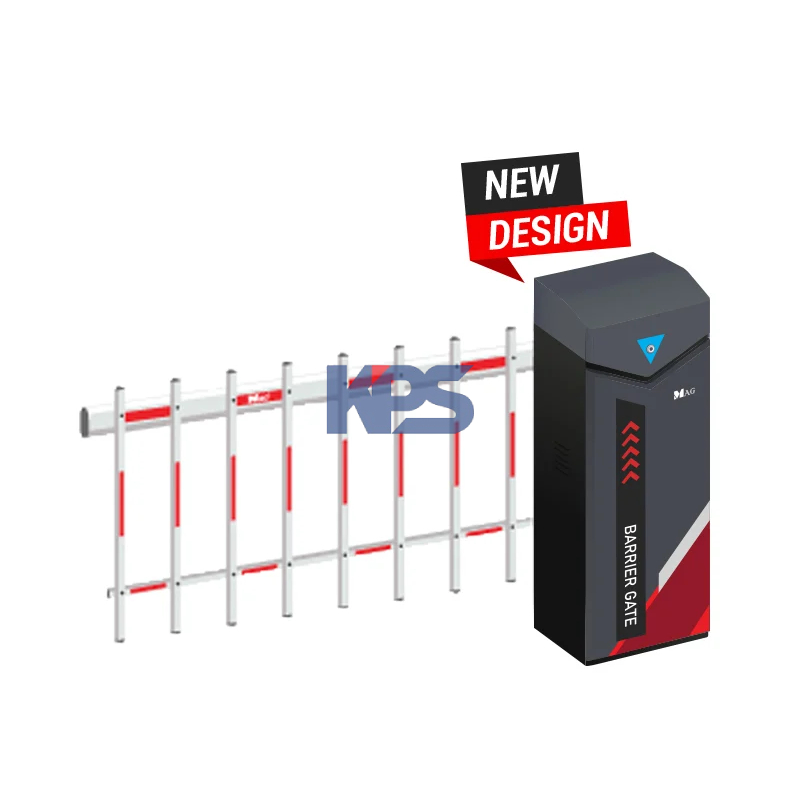 Barrier BG657_90 tay gập 90° cho tầng hầm, bãi xe