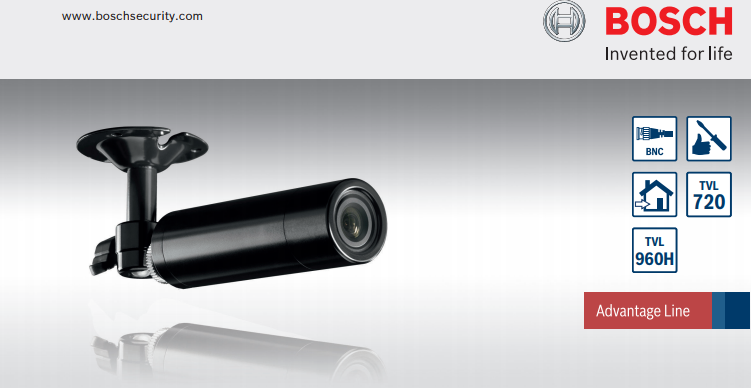 High Resolution Mini Bullet Camera