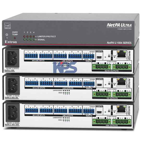 Network Power Amplifiers NetPA U 1004