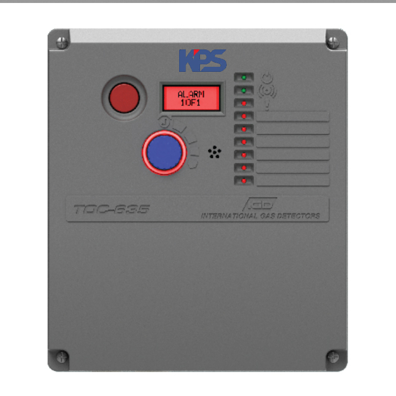TOC-635 Gas Detection Control Panel