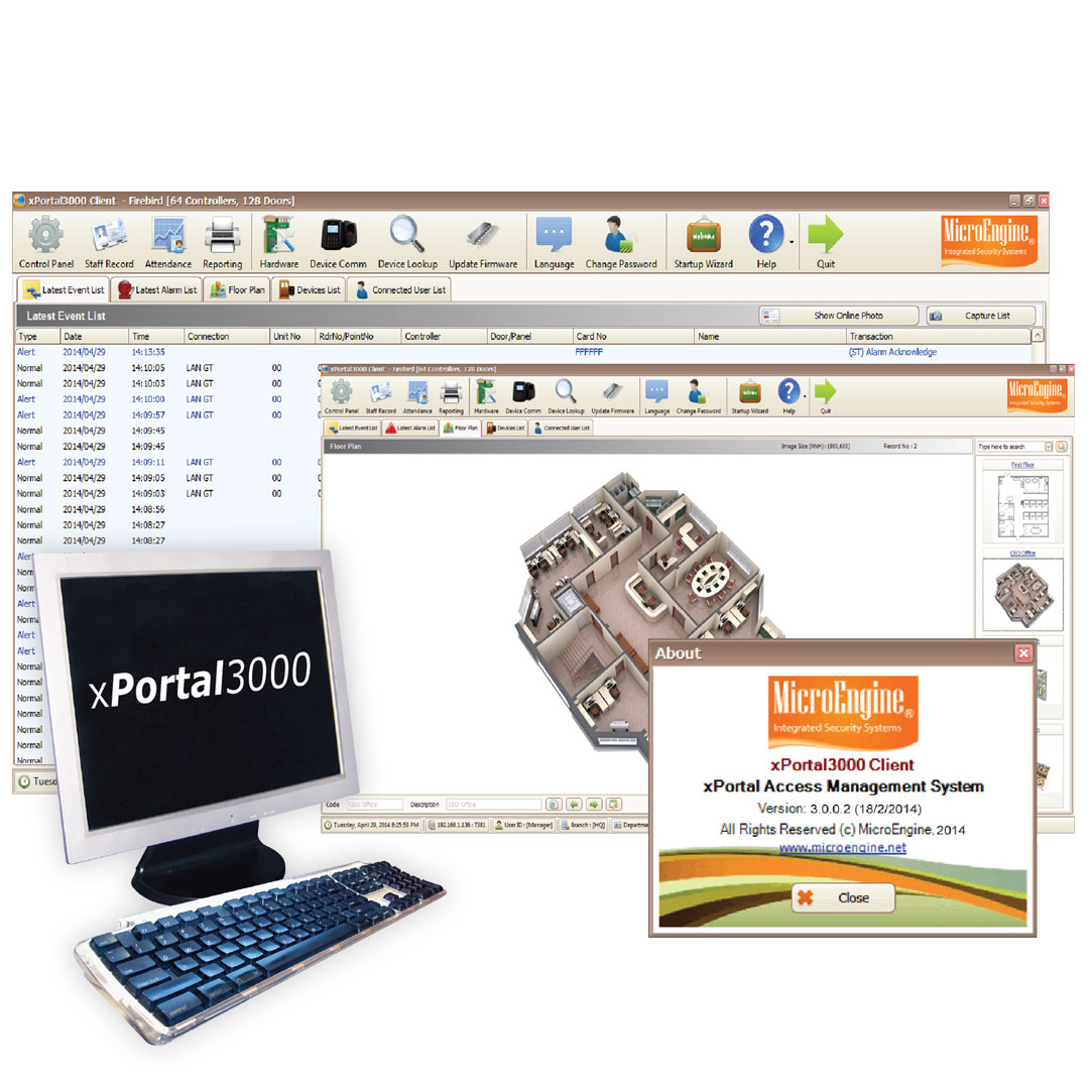 xPortal3000 Software